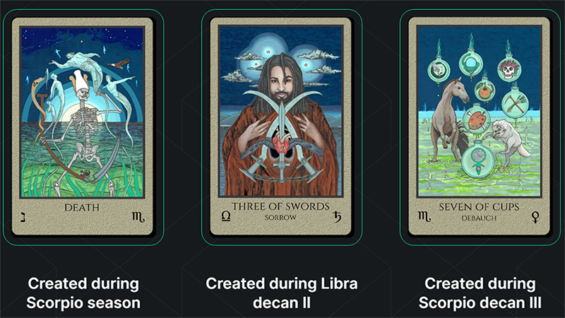 Telos Tarot of 777 by M.M. Meleen (creator of Tabula Mundi & Rosetta ...